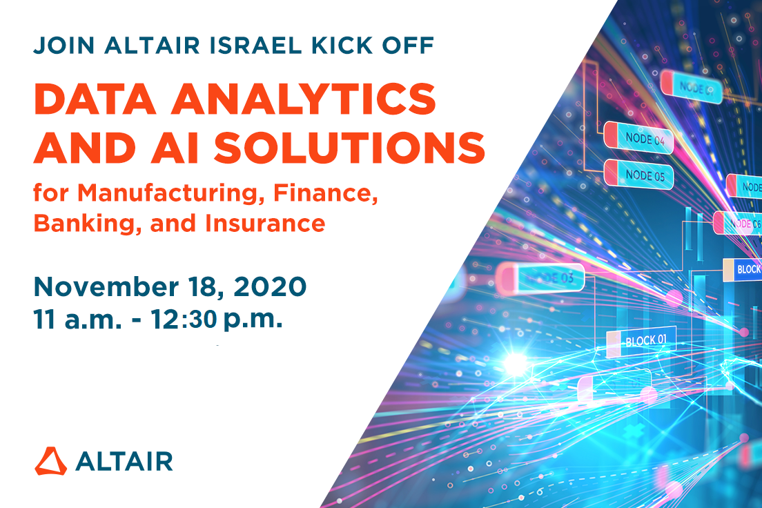 Altair Data Analytics Launch in Israel