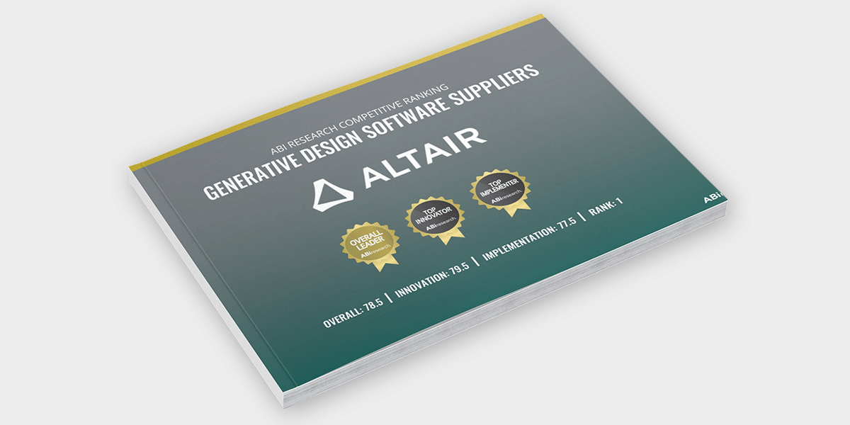 ABI Research Ranks Altair as top Generative Design Software