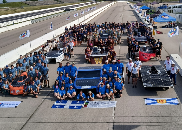 Electrek Formula Sun Grand Prix - Solar Car Challenge